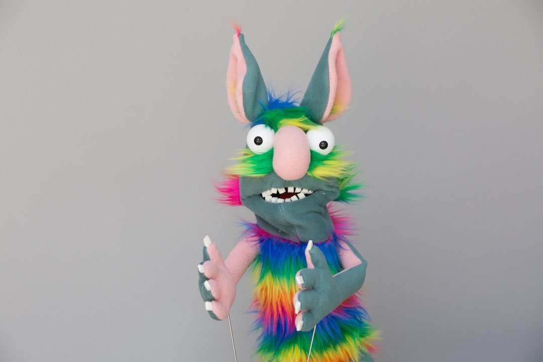 Shifty, Professional One-of-a-kind Monster Full Body Hand Puppet ...