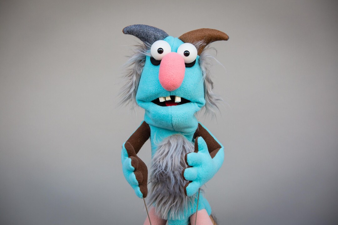 Beryl Bob, Professional One-of-a-kind Monster Full Body Hand Puppet ...
