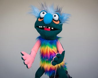 Snuff, Professional One-of-a-kind Monster Full Body Hand Puppet, Puppet ...