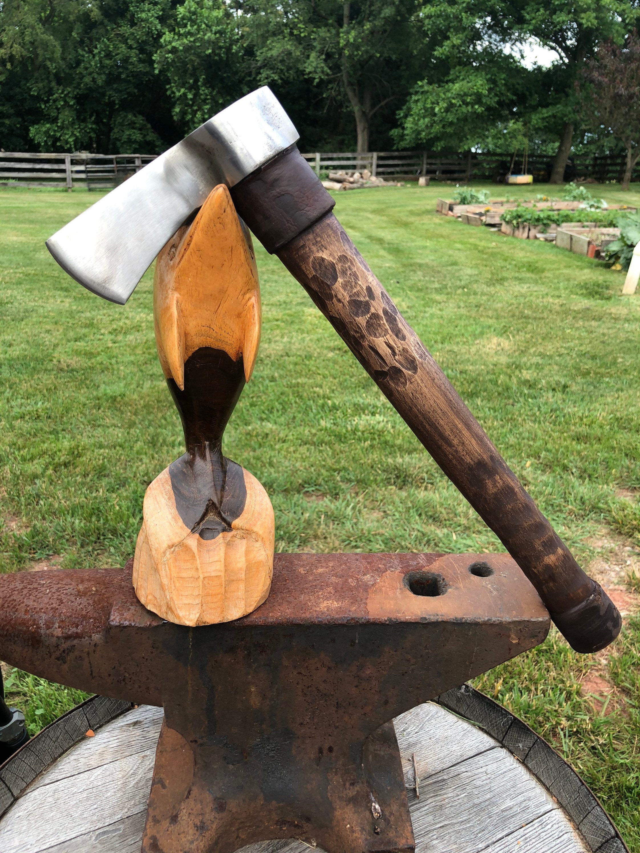 Made to Order Tomahawk Hand Forged by Rocky Ridge Forge. High Carbon ...