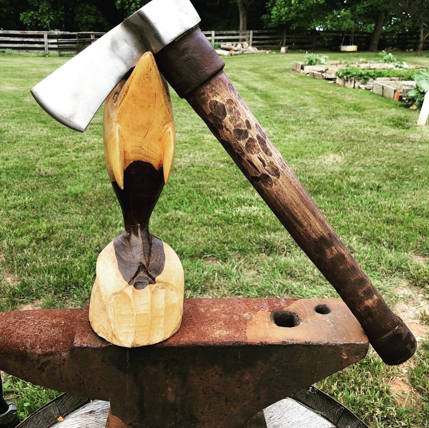 Made to Order Tomahawk Hand Forged by Rocky Ridge Forge. High Carbon ...