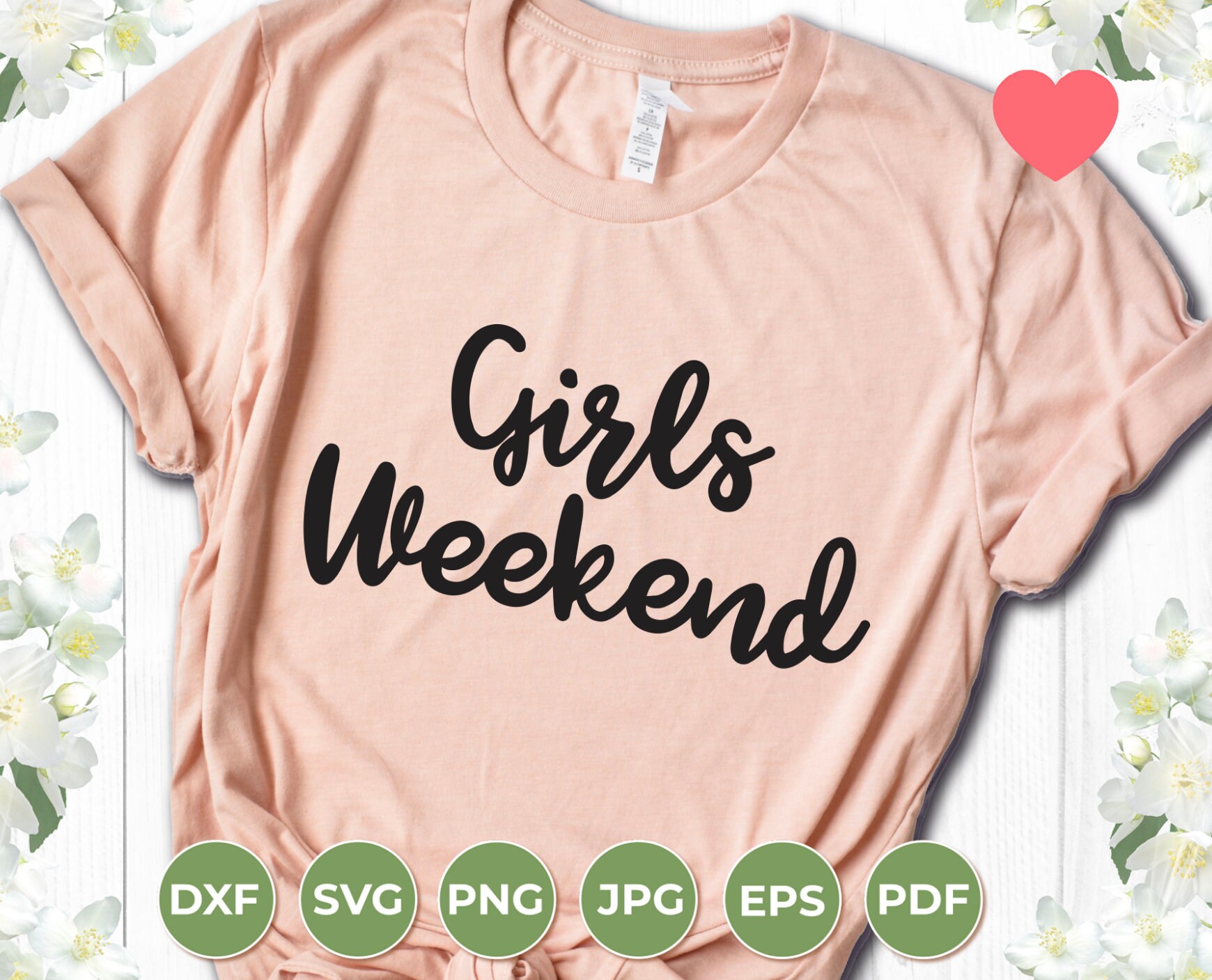 Girls Weekend SVG, Silhouette File, Cricut Cut File, Digital Download ...