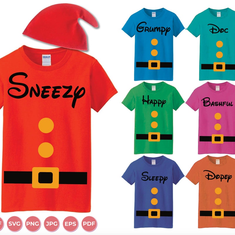 Sneezy Dwarf Digital - Etsy