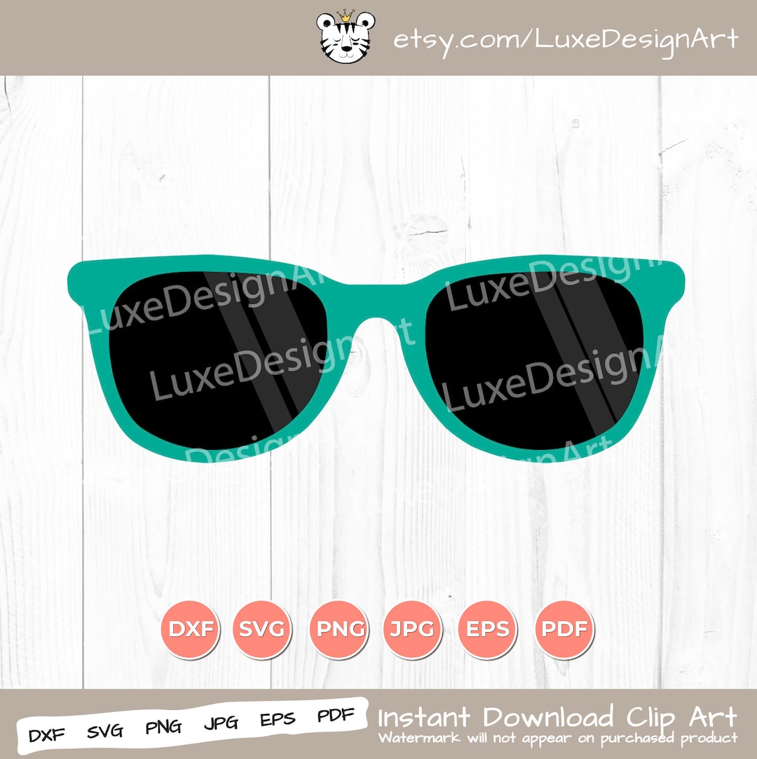 Sunglasses SVG, Sunglasses Clipart, File for Cricut, Cut Files ...