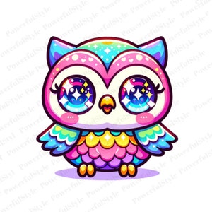 Kawaii Owl Clipart | Owl PNG Clipart | Snow Owl Clipart | Cute Owl ...