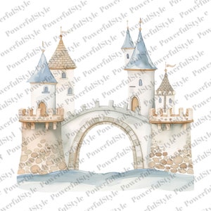 40+ Cute Medieval Clipart Bundle - Watercolor Middle Ages With Knights ...