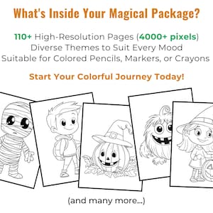 Halloween Coloring Pages for Kids, Printable Halloween Activity Sheets ...