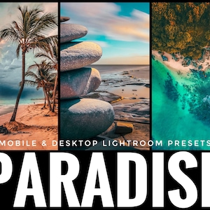 7 Paradise Mobile Presets,instagram Influencer, Lightroom Presets ...