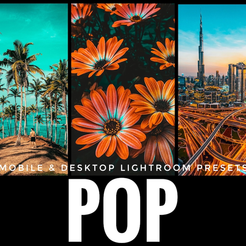 Color Pop Preset - Etsy