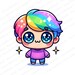 Kawaii Clipart Cute | Printable Sublimation | Kawaii Stickers ...