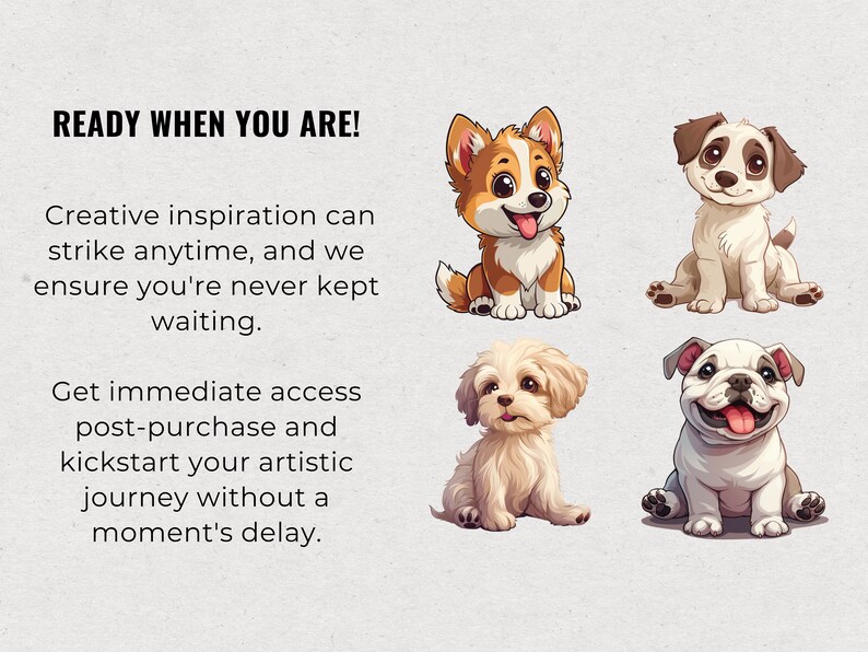 Puppies Cliparts | Painted Puppy Clipart | Puppy Illustrations | PNG ...