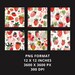 Strawberry Themed Digital Papers, Seamless Digital Paper Pack for ...