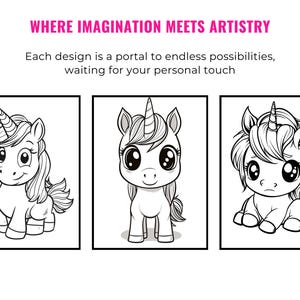 100 Unicorn Coloring Pages Printable for Kids, Girls Unicorn Coloring ...