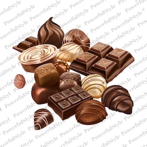 Clipart - Chocolate Desserts PNG, Food Dessert Graphics PNG, Sweet ...