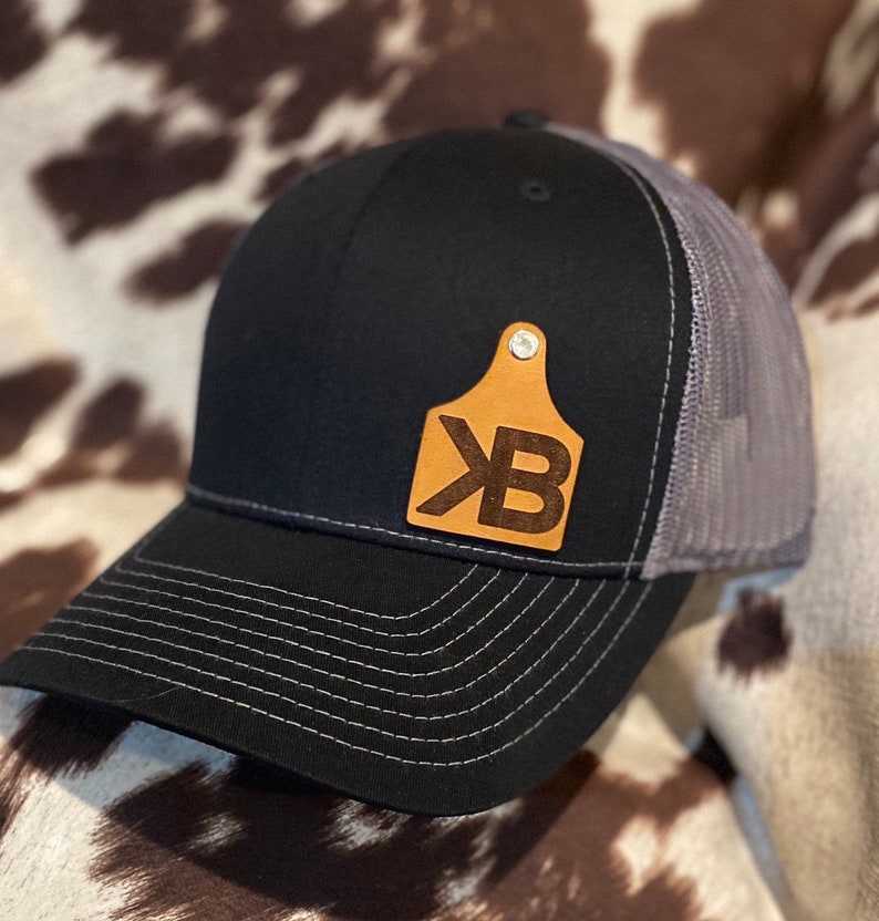 Twelve Cattle Ear Tag Hats Personalized with your brand | Etsy