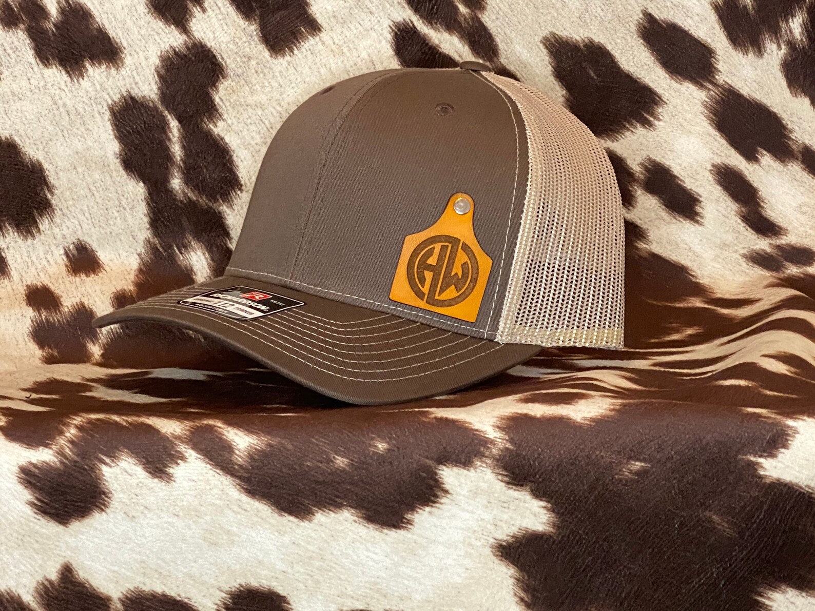 Twelve Cattle Ear Tag Hats Personalized With Your Brand - Etsy