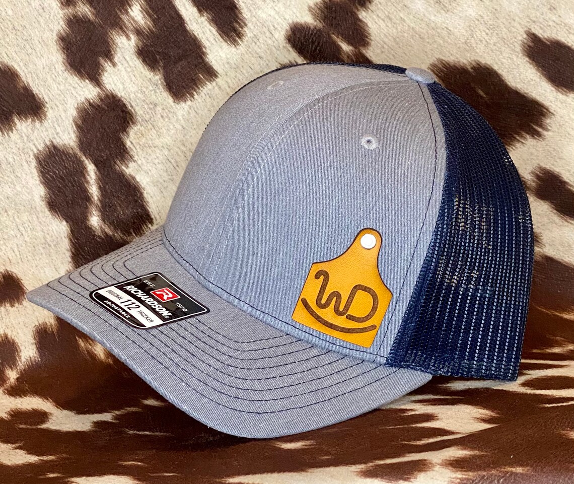 Twelve Cattle Ear Tag Hats Personalized With Your Brand - Etsy