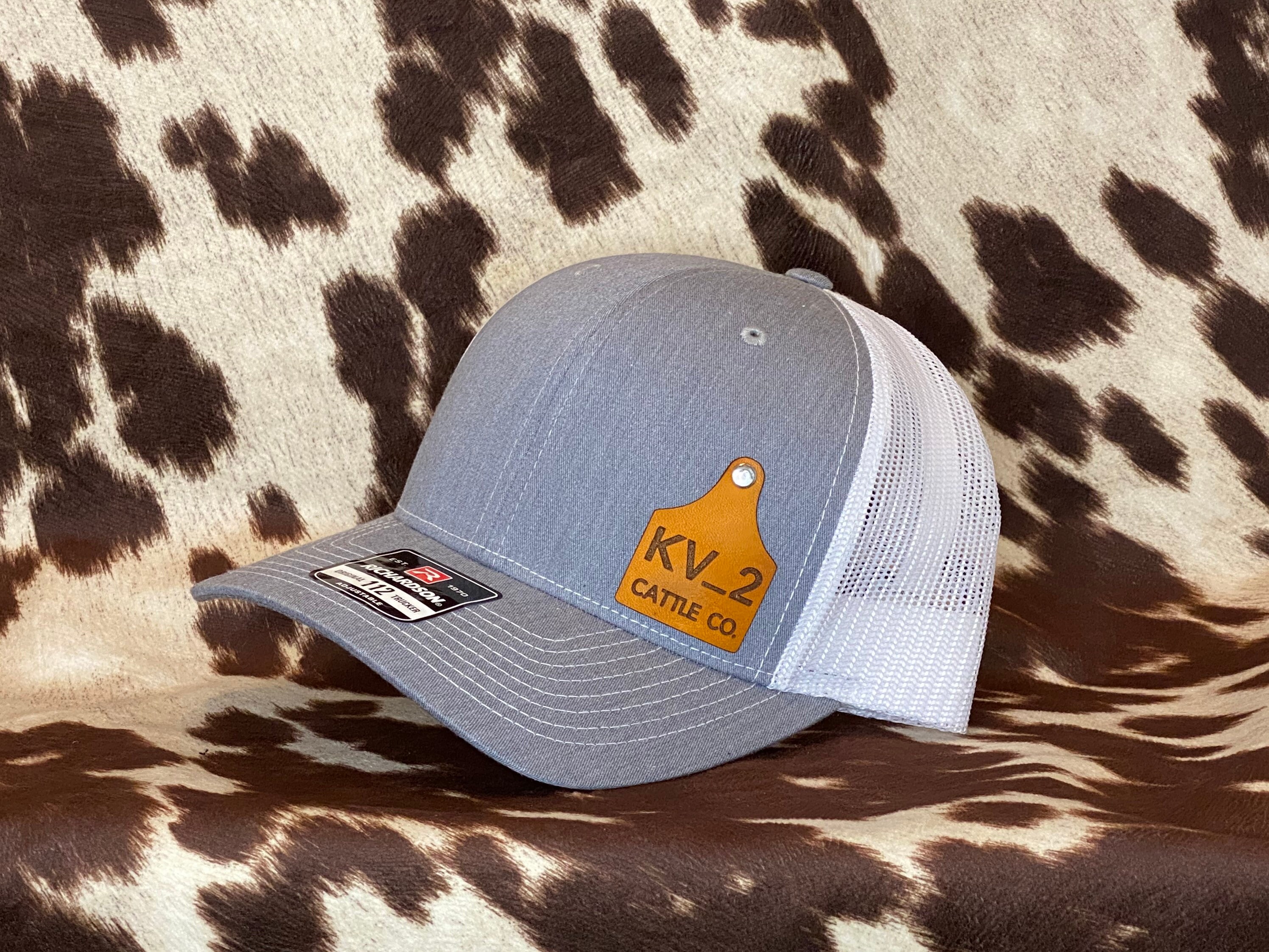 Twelve Cattle Ear Tag Hats Personalized With Your Brand - Etsy