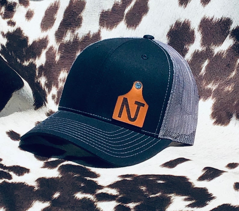 Twelve Cattle Ear Tag Hats Personalized with your brand | Etsy