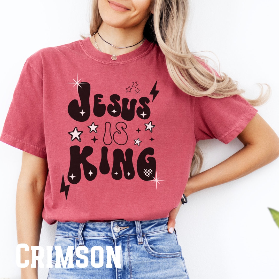 Jesus is King Shirt Jesus is King Tshirt Christian Merch Bible Verse ...