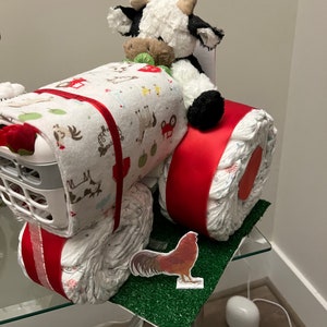 Diaper Tractor Gift - Etsy