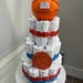 Football, Baseball, Soccer, or Basketball Diaper Cake - Etsy