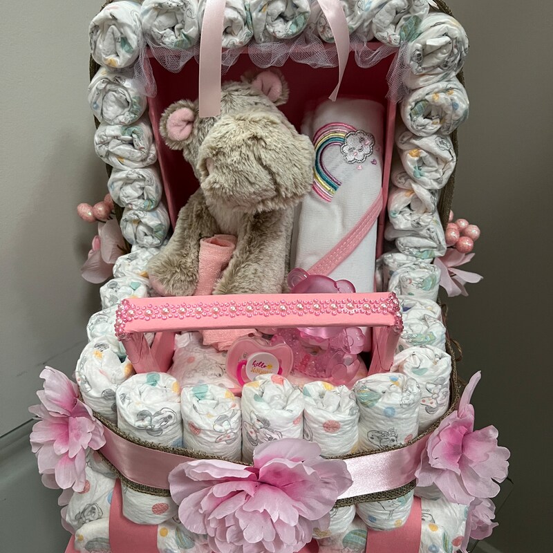 Stroller Diaper Cake - Etsy