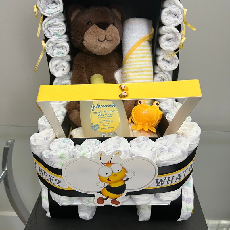 Bee Diaper Cakes - Etsy
