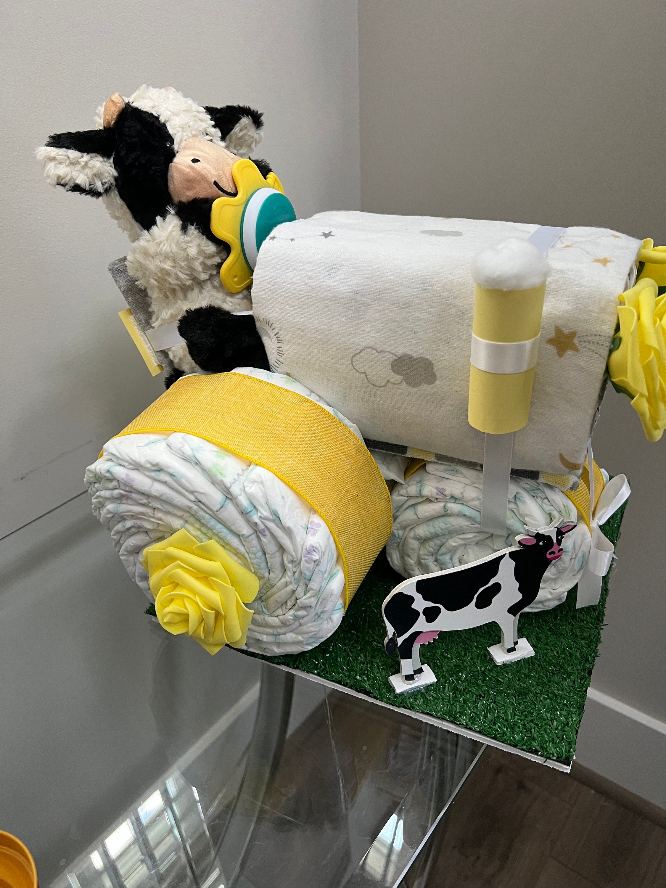 Diaper Tractor Gift - Etsy