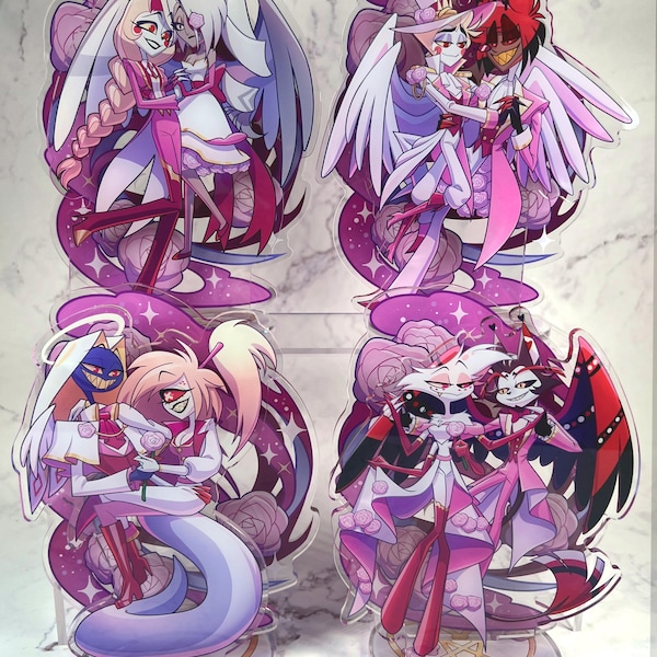 Valentines Standee Hazbin - Etsy