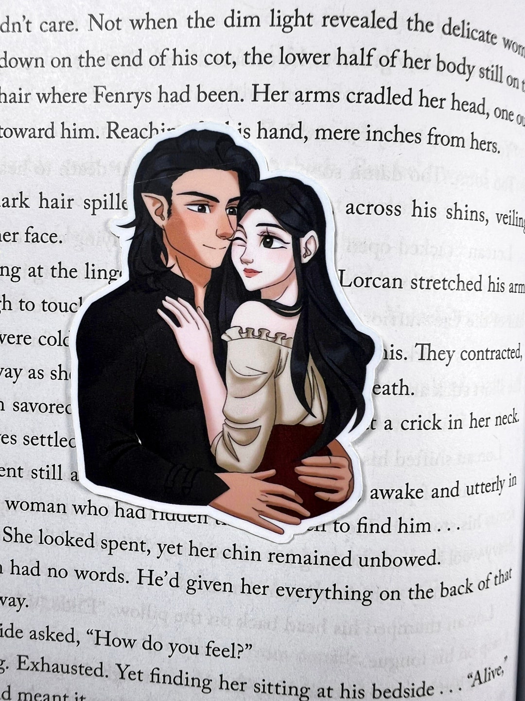 Elide + Lorcan Throne of Glass Sticker *OFFICIALLY LICENSED* - Etsy