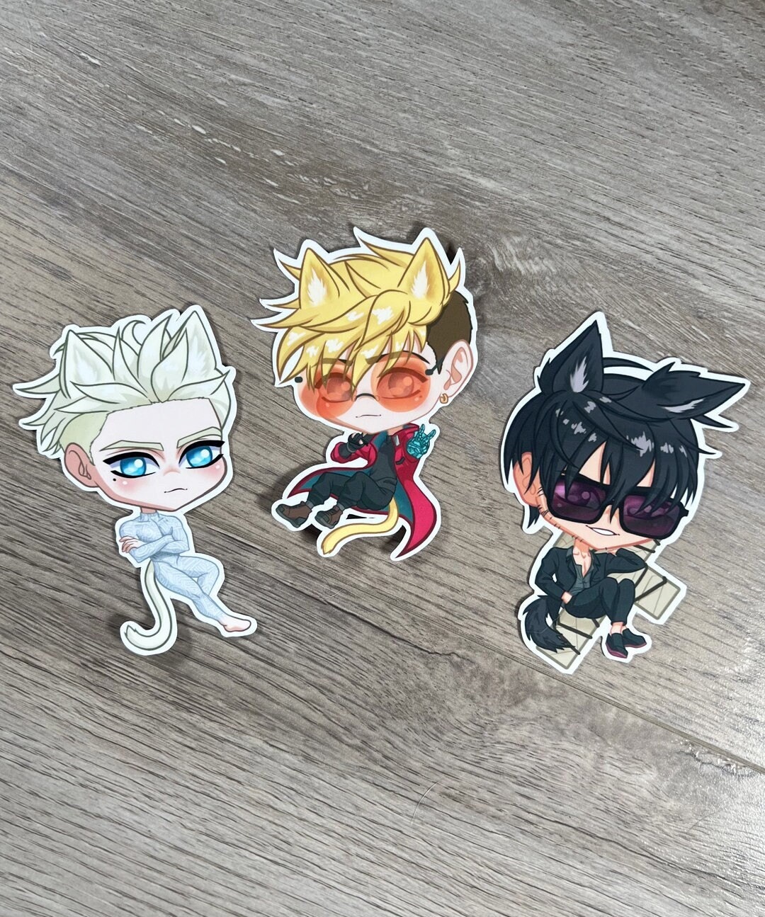 Trigun Chibi Stickers - Etsy