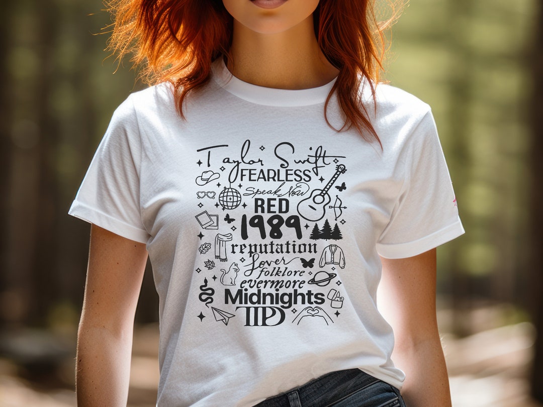 Taylor Swift Shirt Design Swiftie T-shirt Unisex Tshirt Cute Shirt Gift ...