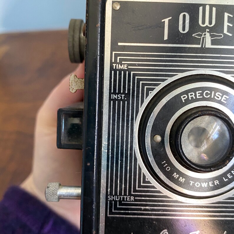 Tower 120 Box Camera // Sears & Roebuck Co Vintage Camera | Etsy