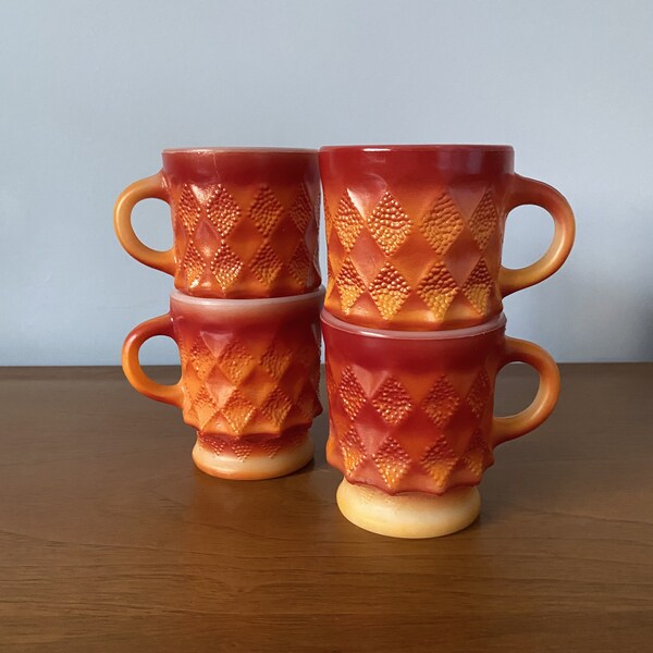 Orange Fire King - Etsy