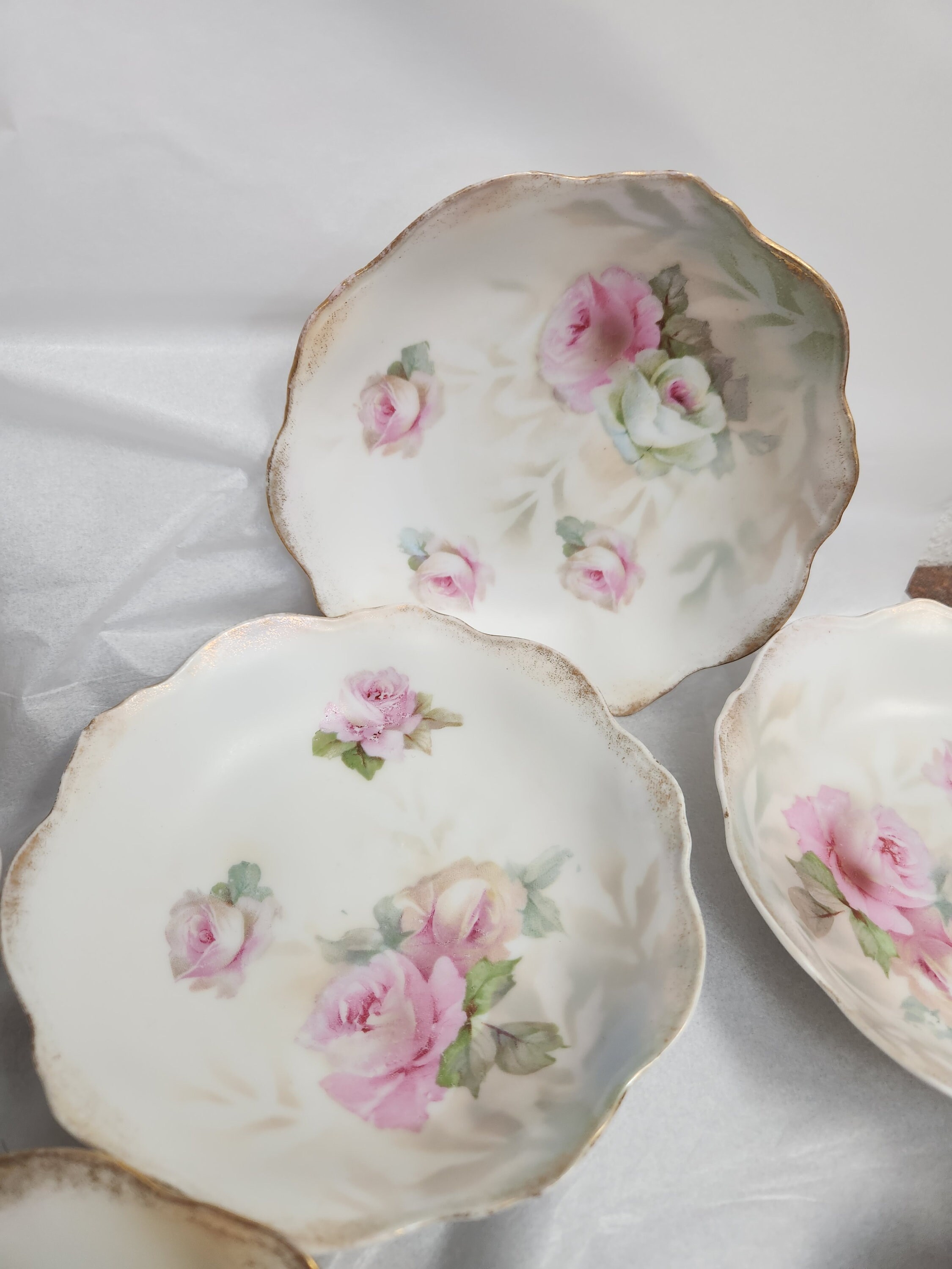 HTF Antique RS PRUSSIA Berry Bowl Set Late 1800's Roses - Etsy