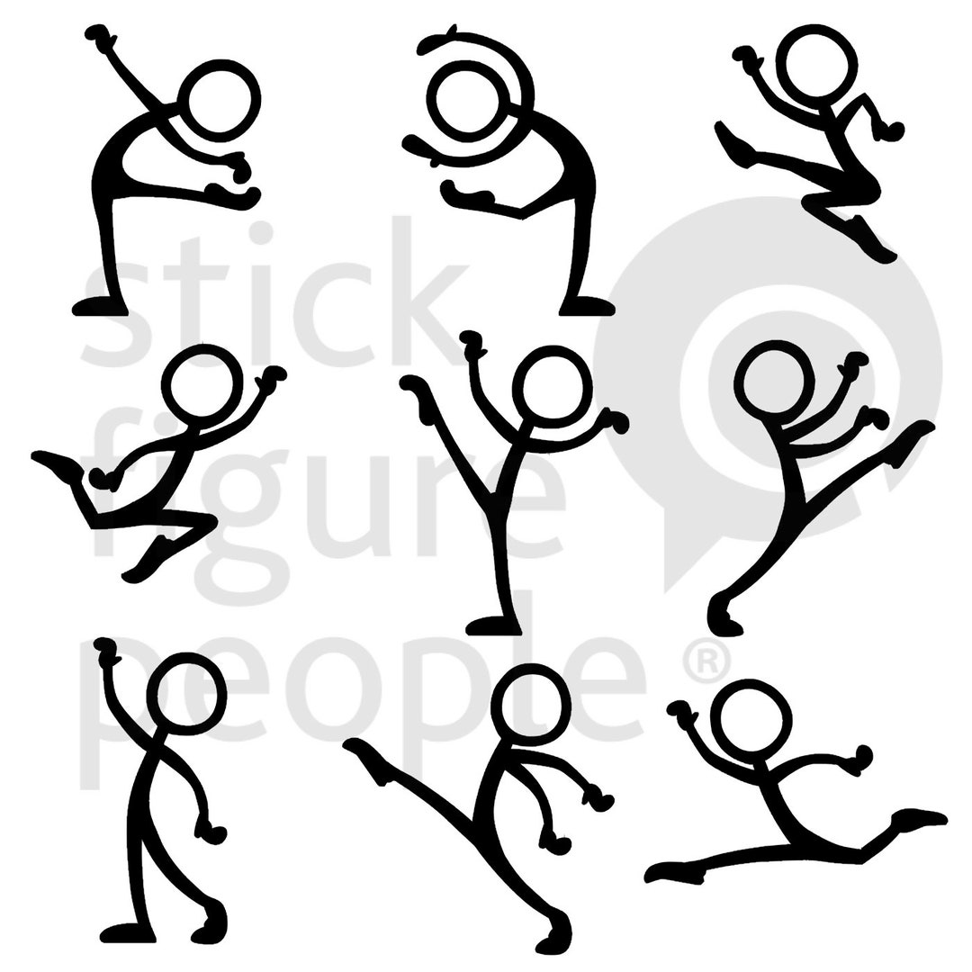 Ballet Stick Figure People, Stickfigure, Stick Man, Stick Figure, Stick ...