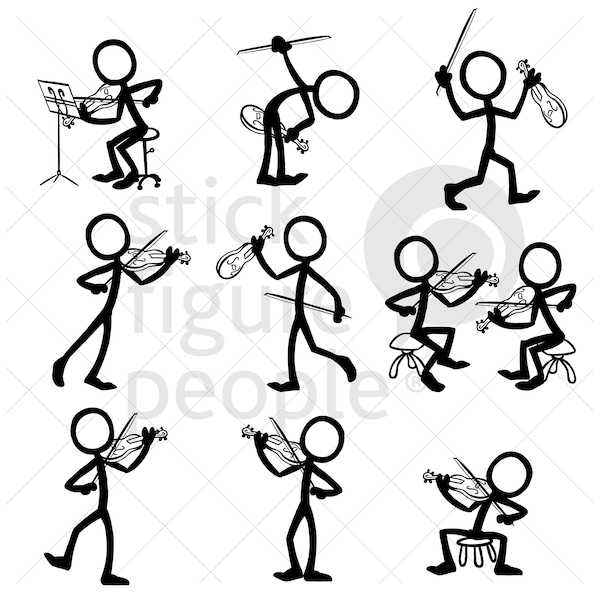 Stick Figure Print - Etsy