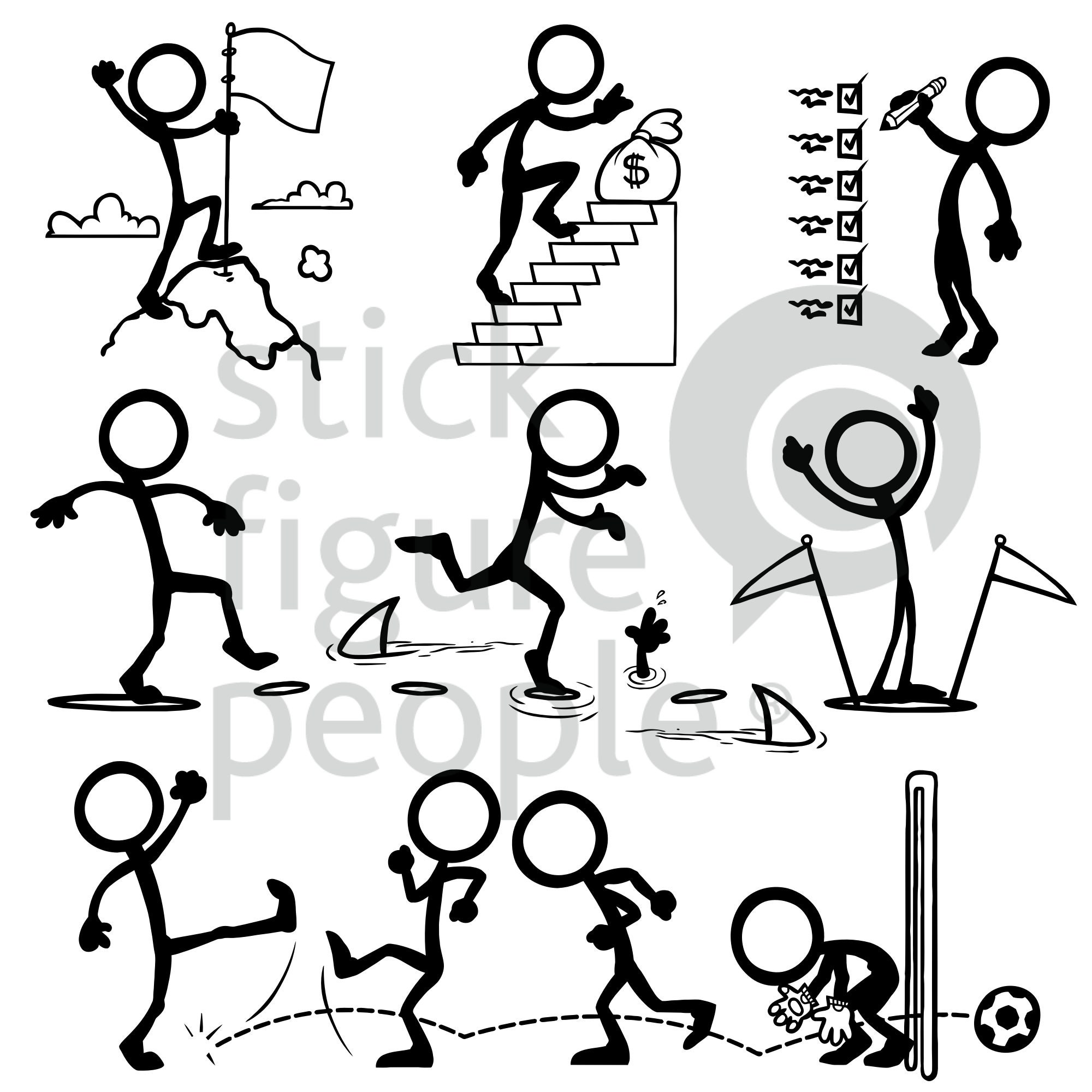 Goals Stick Figure People, Stickfigure, Stick Man, Stick Figure, Stick ...