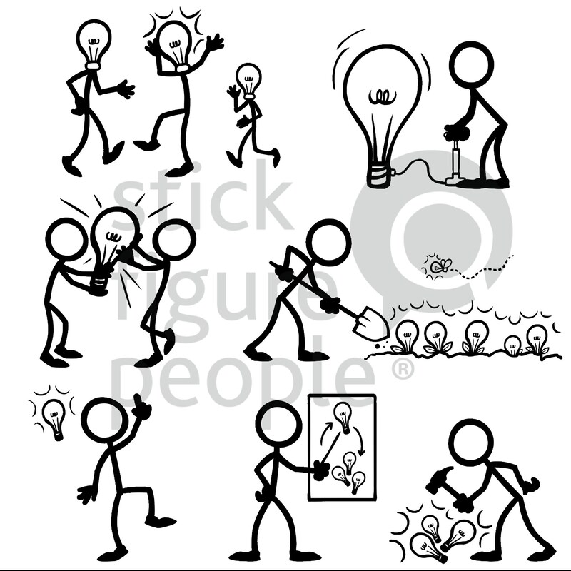 Stick Figures Svg - Etsy