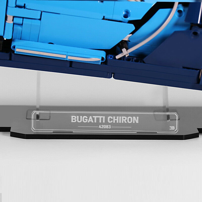 Bugatti Display Stand Acrylic Display Stand With Engraving for LEGO ...