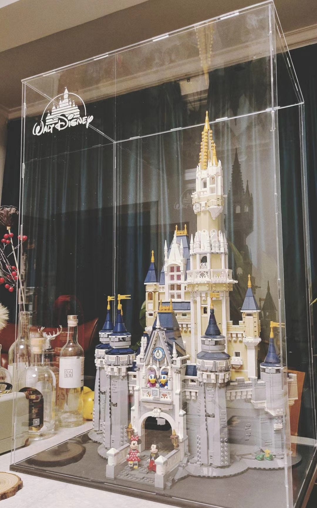 Disney Castle Display Case | Acrylic Display Case With Engraving for ...