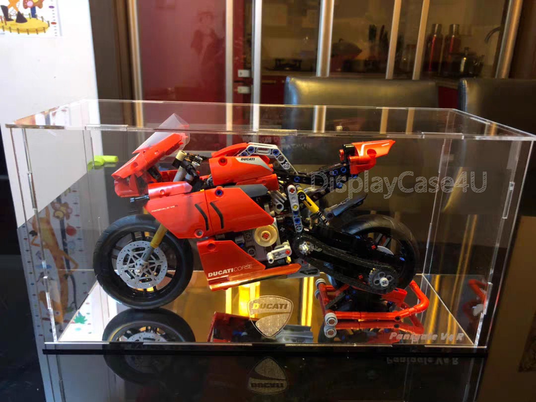 Ducati Motorcycle Display Case | Acrylic Display Case With Custom ...