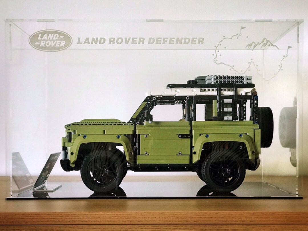 Land Rover Display Case Acrylic Display Case With Engraving for LEGO ...