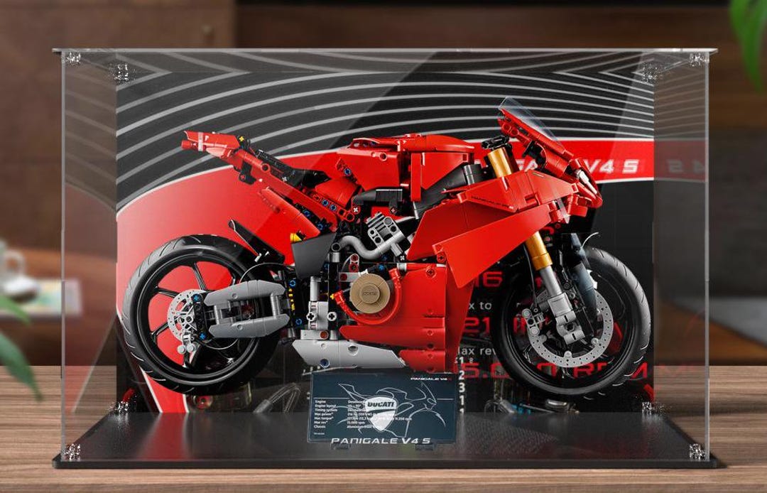 Acrylic Display Case for LEGO Ducati Panigale V4 S Motorcycle 42202 - Etsy