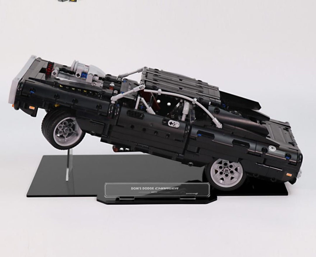 Dom's Dodge Display Stand Acrylic Display Stand With Engraving for Lego ...