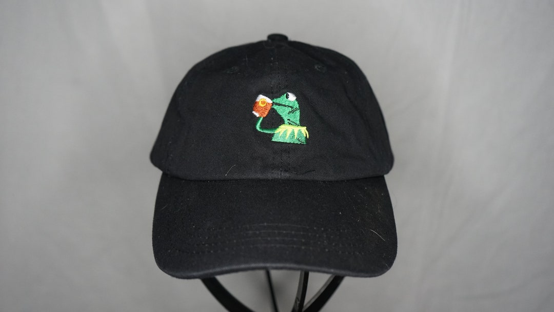 Kermit Tea Dad Hat - Etsy