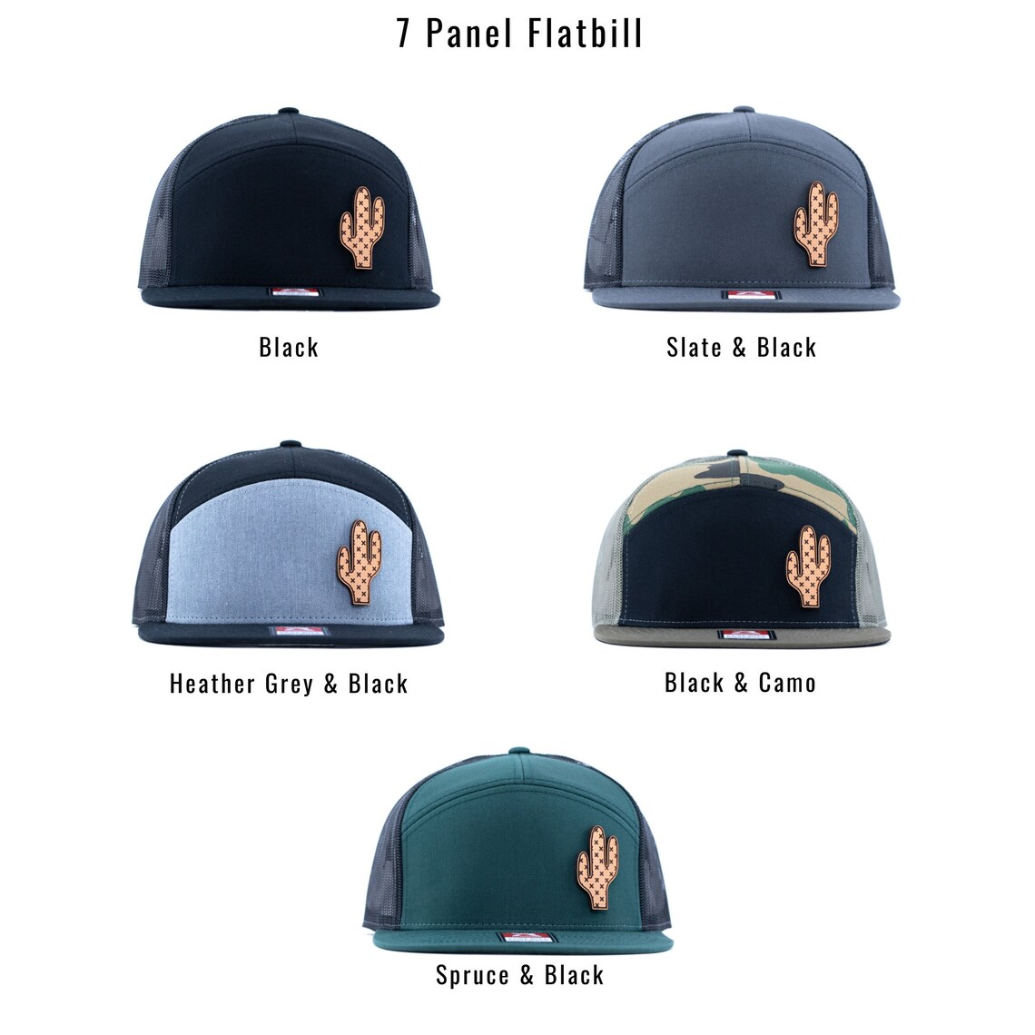 Handmade Leather Cactus Patch Hat - Etsy