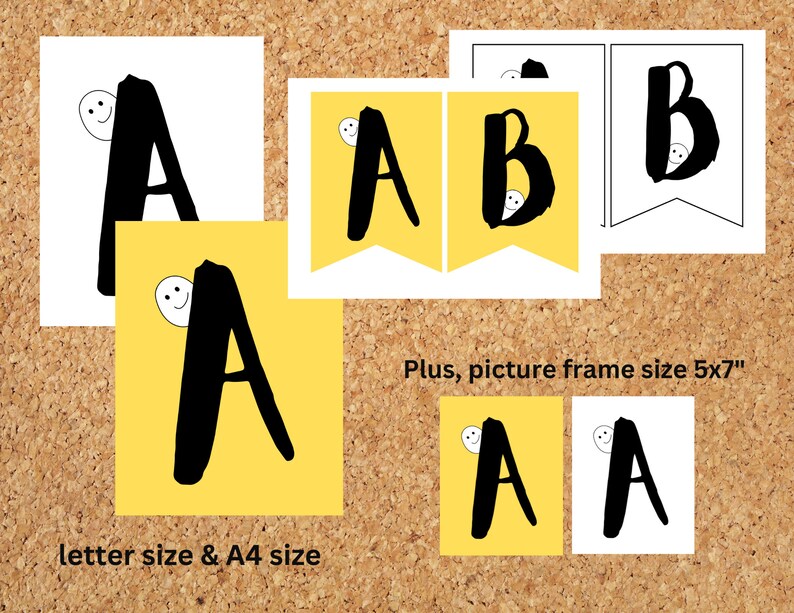 Ishi's Printable Alphabet Prints, Poster, and Banner : Classroom Decor ...