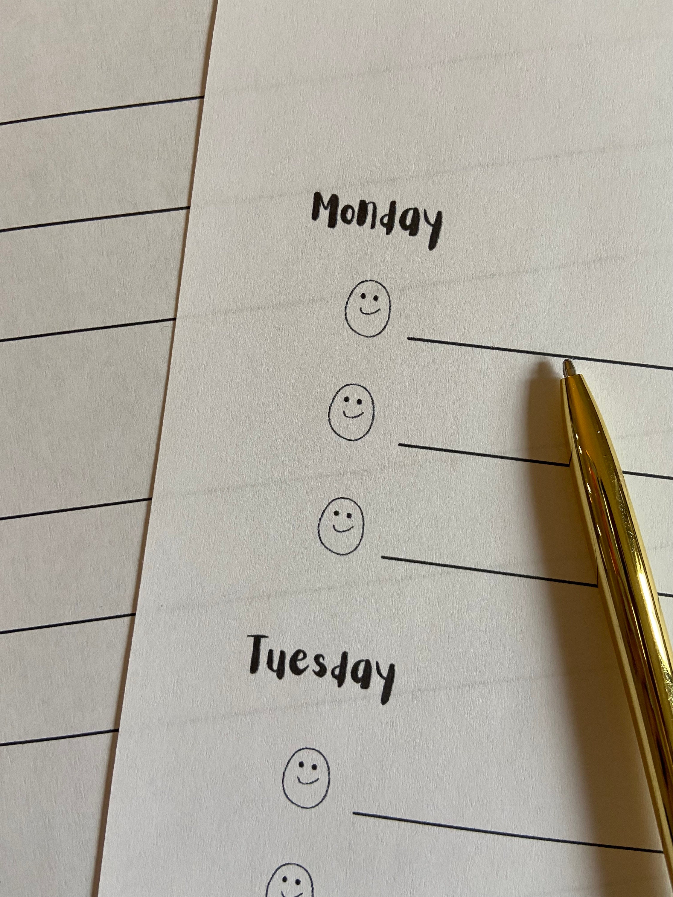 ISHI Printable My Happy List, Happiness List, Happiness Reminder, 3 ...